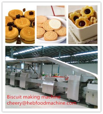 China China factory supplier SUS 304 reasonableprice cheap  hard sandwich biscuit making machine for sale