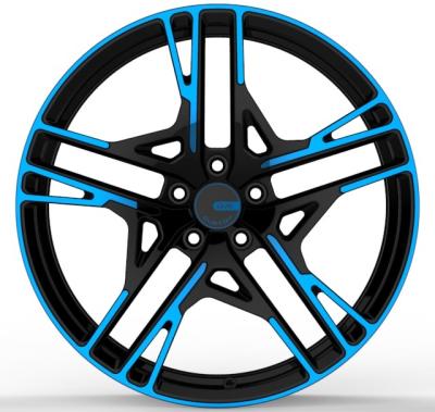 Cina 17,18,19,20,21,22Inch ruote forgiate su ordinazione PCD 5-108 5-112 5-114.3 5-120 6061 orlo di un pezzo T6 in vendita