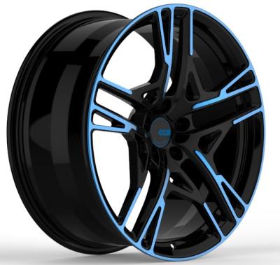 Cina 17,18,19,20,21,22Inch ruote forgiate su ordinazione PCD 5-108 5-112 5-114.3 5-120 6061 orlo di un pezzo T6 in vendita