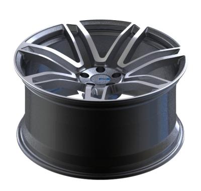 nuovo su ordinazione del monoblock forgiato spinge sconosciuto del taglio del diamante della pittura dell'argento di stile e per BMW