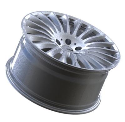 Cina Ruote concave del multi raggio d'argento 6061 T6 PCD 5-115 a 19 pollici in vendita