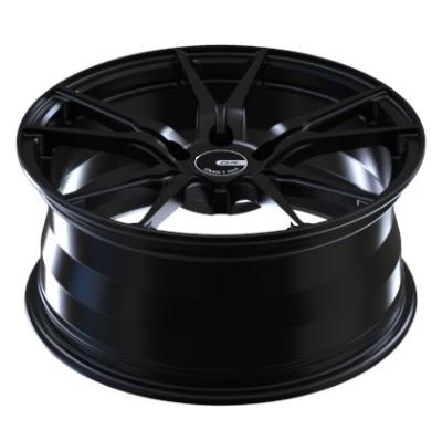 Cina Lega di alluminio a 22 pollici 6061 T6 delle ruote concave leggere del nero di lucentezza in vendita