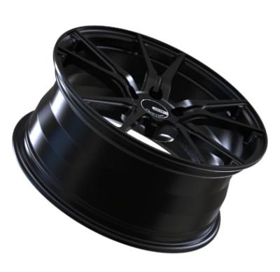 Cina Lega di alluminio a 22 pollici 6061 T6 delle ruote concave leggere del nero di lucentezza in vendita