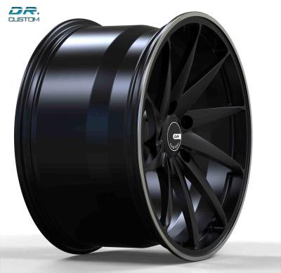Cina 6061 orlo a 24 pollici concavo delle ruote 5x130 Monoblock del piatto profondo T6 in vendita
