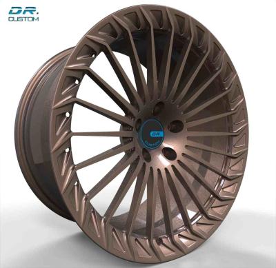Cina Orli bronzei forgiati su ordinazione a 21 pollici delle ruote PCD 5-108 ET15 Off Road in vendita