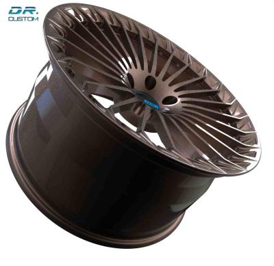 Cina Orli bronzei forgiati su ordinazione a 21 pollici delle ruote PCD 5-108 ET15 Off Road in vendita