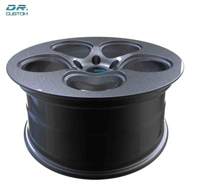 Cina Gli iper orli a 18 pollici d'argento di un pezzo 5x112 hanno lucidato le ruote di alluminio in vendita