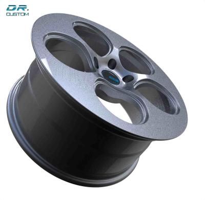 Cina Gli iper orli a 18 pollici d'argento di un pezzo 5x112 hanno lucidato le ruote di alluminio in vendita