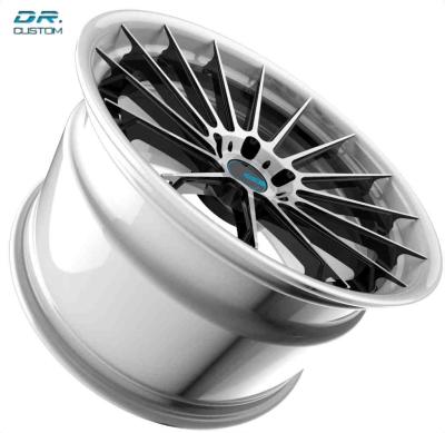 Cina Orli a 22 pollici forgiati in due pezzi delle ruote ET45 5x112 dell'OEM di SAE in vendita