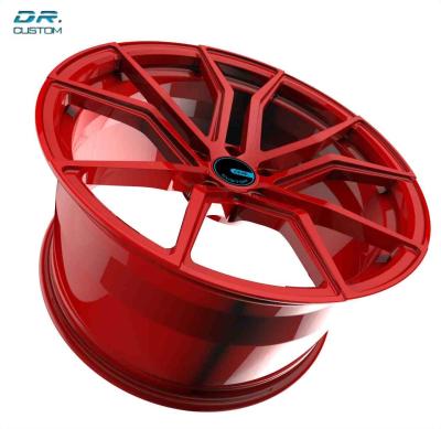 Cina TRAMITE ruote forgiate concave profonde ET10 5x130 a 21 pollici per Porsche in vendita