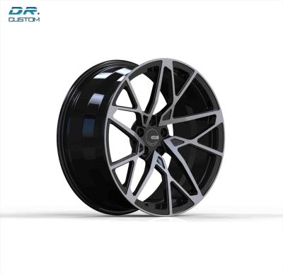 Cina L'OEM 1 pezzo che corre le ruote forgiate lucida gli orli a 17 pollici neri 5x108 in vendita