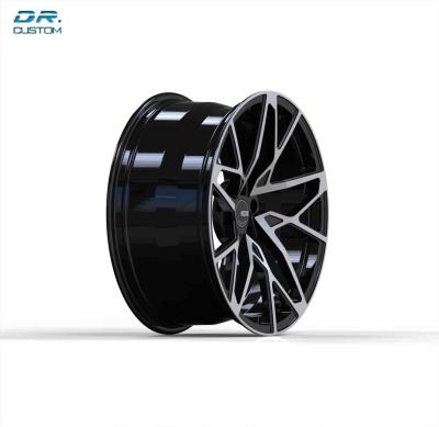 Cina L'OEM 1 pezzo che corre le ruote forgiate lucida gli orli a 17 pollici neri 5x108 in vendita