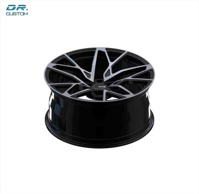 Cina L'OEM 1 pezzo che corre le ruote forgiate lucida gli orli a 17 pollici neri 5x108 in vendita