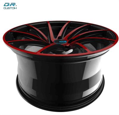 Cina Ruote forgiate su ordinazione a 24 pollici PCD 5-139.7 6061 orlo di un pezzo T6 in vendita