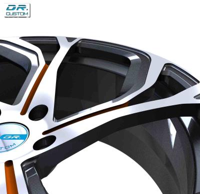 Cina PCD 5-108 ET 50 hanno forgiato le ruote a 20 pollici automatiche delle ruote JWL Monoblock in vendita