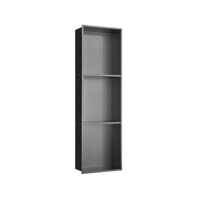 China Brushed Surface Stainless Steel Niche for Bathroom Shower and Towels in Modern Design for sale