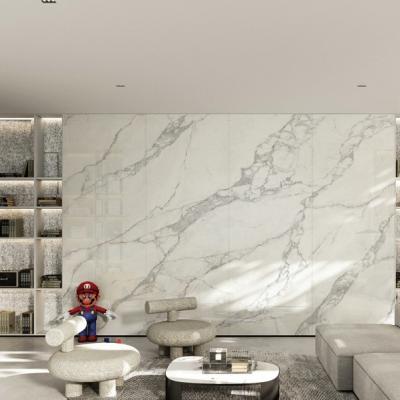 Cina 1200x2400 Piastrelle in polvere lucidate per il bagno e il soggiorno con disegno su misura in vendita