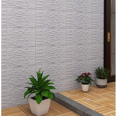 China 3d Exterior Wall House Cladding Outside Wall Stone Design Tiles Brick Borders Tile Type for sale