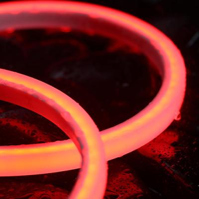 Cina poliuretano 10mm al neon x 10mm della striscia di 10W IP68 RGB LED un'emissione di 3 lati in vendita