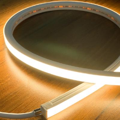 China 2700K flexible lED neon rope light 12mm X 12mm Top Bend 10W Warm White for sale