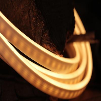 Cina striscia al neon flessibile 8W SMD 3014 bianco sintonizzabile 2700K 5700K 6,5 mm x 12 mm 24 V in vendita