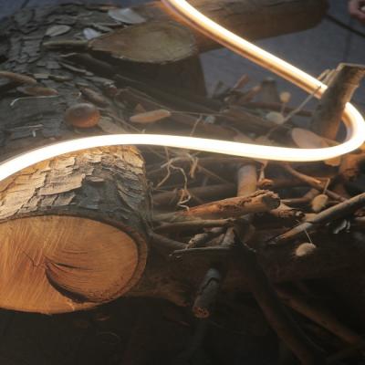 China IP 68 Horizontal Bending RGB LED Strip DC 24V 3 Step MacAdam 2700K 6000K for sale