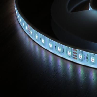 China SMD 5050 RGBW 12mm LED Strip RGBW 3000K DC24V PI20 96LEDs/m DC24V for sale