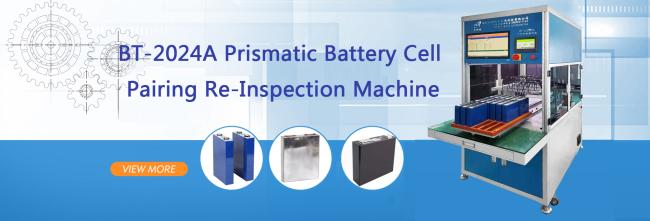 Pairing Reinspection Lithium Ion Battery Testing Equipment Pneumatic Operating