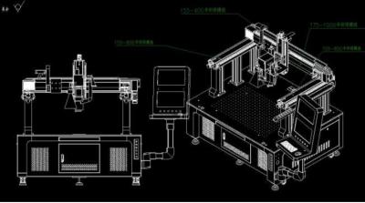 Cina Saldatrice laser a batteria da 3000W per celle al litio, asse X 600MM in vendita