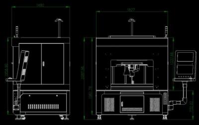 Cina Saldatrice laser a batteria da 3000W per celle al litio, asse X 600MM in vendita