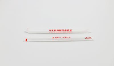 Cina bevanda calda biodegradabile 6mm Straw Environment Friendly High Temperature di PLA di 12mm in vendita