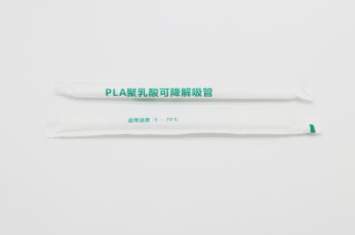 Cina bevanda calda biodegradabile 6mm Straw Environment Friendly High Temperature di PLA di 12mm in vendita