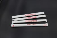 China Disposable PLA Biodegradable Drinking Straw Compostable Individually Packaged Smoothie Transparent for sale