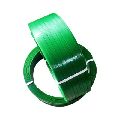 Cina I pp impressi attaccano la larghezza robusta di plastica verde 20kg della banda 12.7mm di alta tensione del rotolo in vendita
