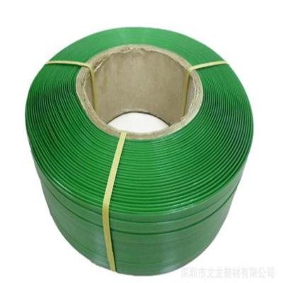 Cina spessore verde di plastica robusto della cinghia 0.5mm dell'ANIMALE DOMESTICO 20kg del poliestere dell'ANIMALE DOMESTICO di larghezza di 16mm in vendita