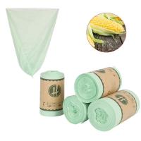 China Compostable Biodegradable Plastic Garbage Bags Eco Friendly Cornstarch for sale