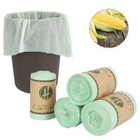 China Compostable Biodegradable Plastic Garbage Bags Eco Friendly Cornstarch for sale