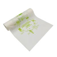 China Flat Packing Compostable Biodegradable Plastic Bags Eco Friendly Customized for sale