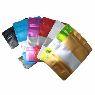 Cina Matt Poly Packaging Bag Ziplock stampato su ordinazione con la finestra di rettangolo in vendita