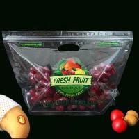 China Ziplock OPP Fresh Vegetable Plastic Packaging Bags Reusable Customized for sale