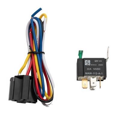 Cina Auto di elettronica 12v del fusibile del montaggio dell'inserzione del GOZZO di MEISHUO la mini ha condotto il relè dell'automobile di Pin 30a 4 con la struttura del metallo in vendita