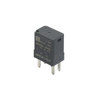 Cina Relè sigillato delle luci dell'automobile, mini 12v 30a 20a 5 Pin Universal Car Relay in vendita