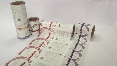 China Flat Plastic Packaging Roll Film Custom Material For Shampoo Sachets for sale