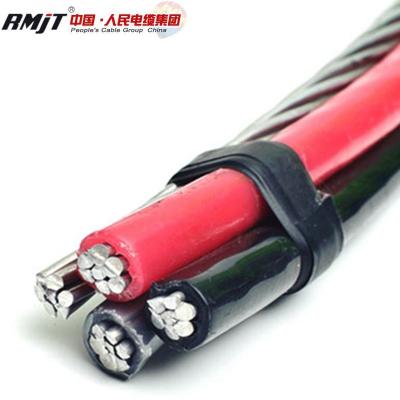 China Duplex AAAC conductor Triplex ACSR cable price of abc aerial bundle cable for sale