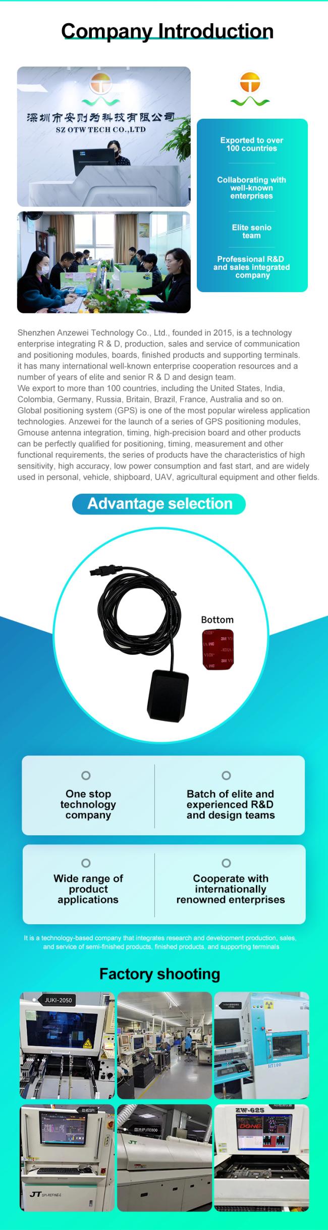 UART TTL GNSS Receiver with cable