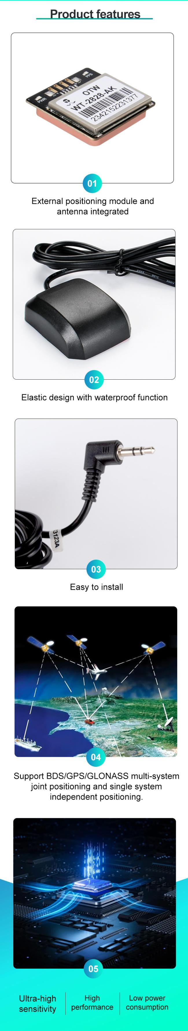 GNSS GPS Receiver Module close-up