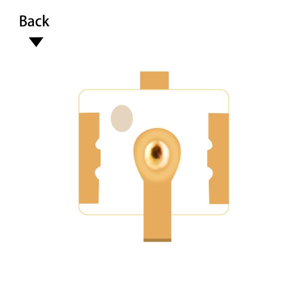 Quality IPEX1 Patch Antenna Seat SMT RF Connector 0-4GHz 50Ω LCP for sale