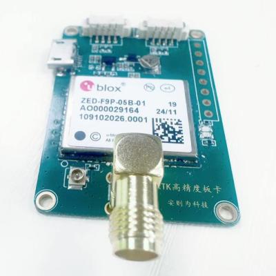 China ZED F9P Multi GNSS Development Board for Drone RTK GPS Module for sale