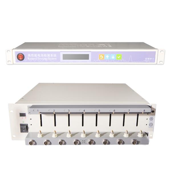 8 Channels Battery Testing Equipment 5V 6A Pouch Cell Battery Charge And Discharge Tester