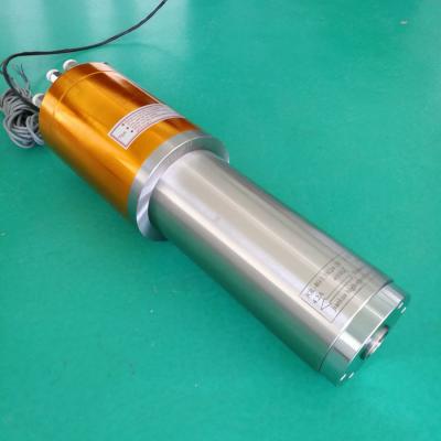 China JGL-80 2.2kw 30000rpm 500HZ iso20 Water Cooled atc spindle motors for engraving machine tool for sale